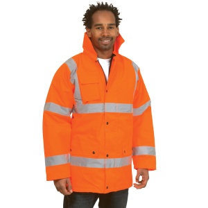 UC803 Class 3 High Visibility Standard Jacket - Orange | Arden Winch ...